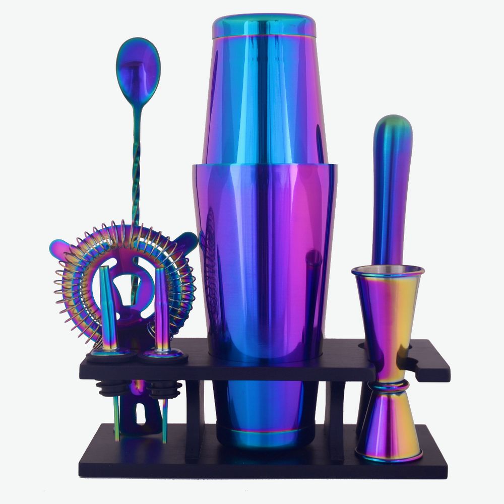 Buy Sipologie Galaxy 9 Piece Professional Barware Set With Stand